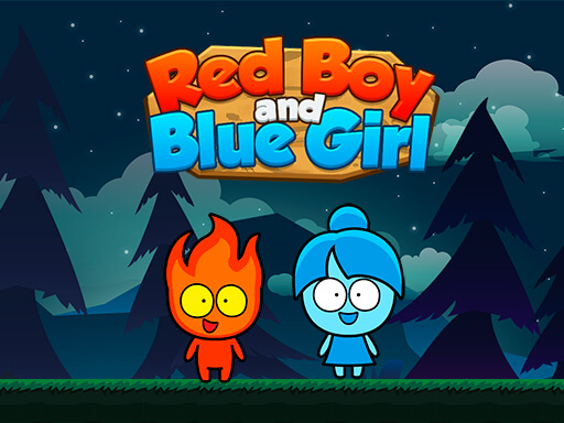 ילד אדום וילדה כחולה שחקו עכשיו חינם 🕹️ 5995